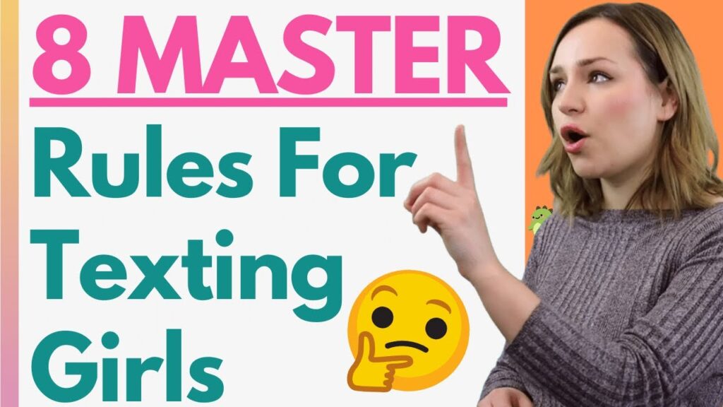 How To Text Girls Like A MASTER – 8 Rules For Messaging Women (ULTIMATE ...